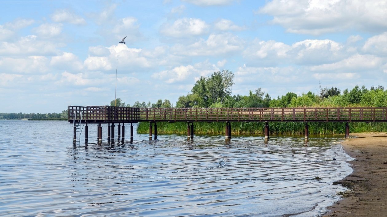 Atrakcja turystyczna - Rogowo na wakacje zyskało nową plażę